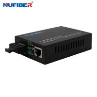 China 10/100 Mbps SM 20KM SC/ST/FC RJ45 port Dual Fiber Media Converter for sale