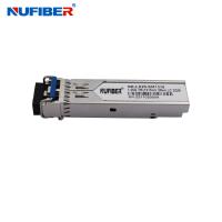 China 1.25G SFP 1310nm 20km DOM Duplex LC Single mode Dual fiber CE FCC Compatible for mikrotik for sale