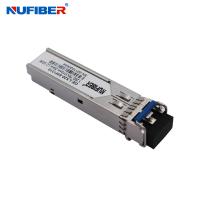 China 1.25G SFP 1310nm 20km DOM Duplex LC Single mode Dual fiber CE FCC Compatible for mikrotik for sale