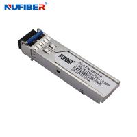 China 1.25G SFP 1310nm 20km DOM Duplex LC Single mode Dual fiber CE FCC Compatible for mikrotik for sale