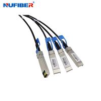 China 100G Direct Attach Cable QSFP28 To 4xSFP28  4*25G Dac Cable 1M Passive Copper Direct Attach Cable for sale