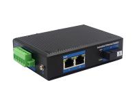 China 10/100Mbps Unmanaged Industrial Switch 1310nm Media Converter 2 Port Poe Ethernet Switch for sale