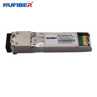 China 10G SFP+ Transceiver Duplex LC SM 80km Cisco Huawei HP Juniper CWDM 1590～1610nm for sale