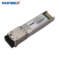 China 10G SFP+ Transceiver Duplex LC SM 80km Cisco Huawei HP Juniper CWDM 1590～1610nm for sale