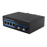 China 100M Unmanaged Industrial Ethernet Switch Single mode Single fiber Automatically IP40 Support IGMP for sale