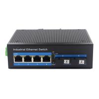 China 100M Unmanaged Industrial Ethernet Switch Single mode Single fiber Automatically IP40 Support IGMP for sale