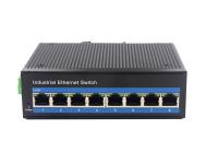 China 1000MBase-T UTP Unmanaged Industrial Switch 8 Port For IP Cameras IP40 DIN-rail Type for sale