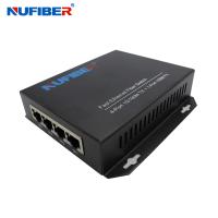 China 100M 4 Port Ethernet Switch 1310nm 20km Optical Ethernet Switch for CCTV IP Camera for sale