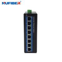 China Din Rail Unmanaged Industrial Switch 8 port Industrial Gigabit Ethernet Switch for sale