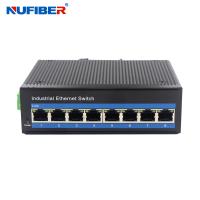 China Din Rail Unmanaged Industrial Switch 8 port Industrial Gigabit Ethernet Switch for sale