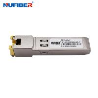 China Cisco Compatible 100m 10/100/1000Mbps Copper RJ45 Module for sale