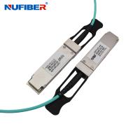 China RoHS Hot Pluggable 40G QSFP+ To 4xSFP+ AOC Cable for sale