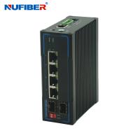 China 10 / 100 / 1000 / 10000M SFP Industrial Managed Ethernet Switch With POE RJ45 Managed Industrial Switch for sale