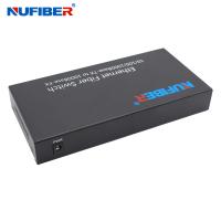 China 2 RJ45 Port 4 Sfp Port Switch Media Converter Support 5-16V Voltage Input for sale