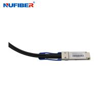 China Direct Attach Cable QSFP28 To 4xSFP28 100g DAC Cable , 1M Passive Copper Cable for sale