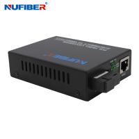 China Gigabit Dual Fiber SC To RJ45 Media Converter POE 30w For CCTV IP Camera for sale