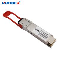 China QSFP28 100G ER EML Fiber Optical Transceiver Module With FEC Up To 40KM 100G QSFP28 Transceiver for sale