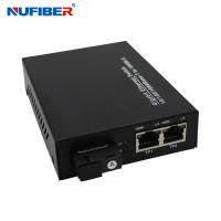 China MM 850nm 0.55km SC Fiber Ethernet Switch Broadcast Storm Protection Fiber Ethernet Switch for sale