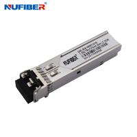 China 1.25Gb/s SFP Transceiver dual fiber multimode 2km 1310nm LC DDM for sale