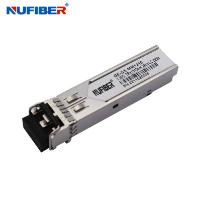 China 1.25Gb/s SFP Transceiver dual fiber multimode 2km 1310nm LC DDM for sale