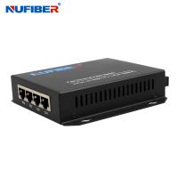 China 100M 4 Port Ethernet Switch , 1310nm 20km Optical Ethernet Switch for sale