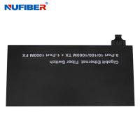 China OEM ODM Rj45 8 Port Network Switch With Single Fiber SC 1310nm 1550nm for sale