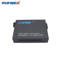 China 10/100Base Fiber Media Converter Internal Power Supply Dual Fiber SM 1310nm 20km SC for sale