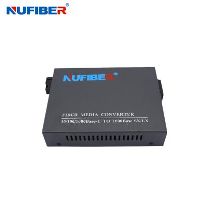 China 10/100Base Fiber Media Converter Internal Power Supply Dual Fiber SM 1310nm 20km SC for sale