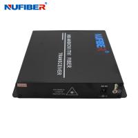 China NUFIBER 2BNC Fiber Video Transceiver Single mode Simplex HD 20km Fiber Video Converter for sale