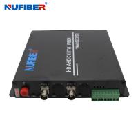 China NF-2V-T/R-F20-1080P 20km 5VDC Fiber Video Converter 2BNC Simple Installation HD Fiber Video Converter for sale