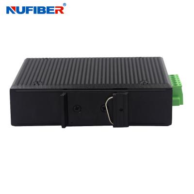 China Sfp Slot 4 Port Unmanaged Ethernet Switch Redundant Power Inputs Unmanaged Industrial Switch for sale