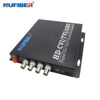 China NF-4V1D-1080P-T/R-F20 4BNC Fiber Coaxial Video Converter HD Fiber Video Converter for sale