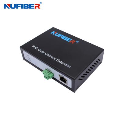 China 2 Wire IP Ethernet Over Coaxial Extender 0 - 300M With POE Function for sale
