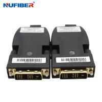 China Mini Dvi Fiber Optic Extender EDID MM 2xLC 500meters support 4Kx2K 1080P for sale