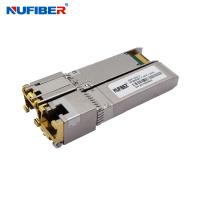 China 10G SFP Copper Module 10G-T RJ45 SFP Module 30m Cat6 Cable for Cisco/Huawei Switch for sale