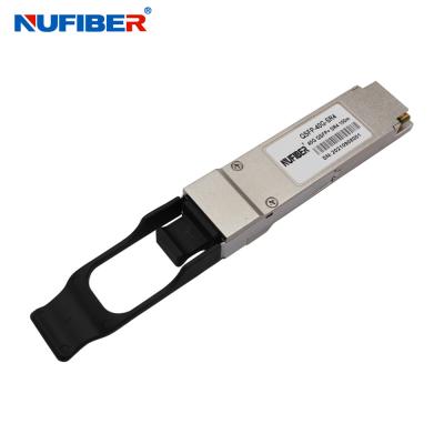 China SR Multimode 40G QSFP+ Transceiver MPO Connector 850nm 100m for sale