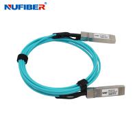 China 10G SFP+ To 10G SFP+ OM3 1m / 2m / 3m / 5m / 15m Active Optical Cable For Data Center for sale