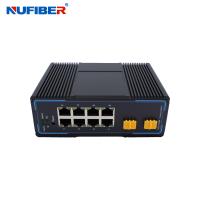 China Industrial Ethernet Managed POE Switch L2 8x10 / 100 / 1000base-T 2x1000base-X SFP for sale