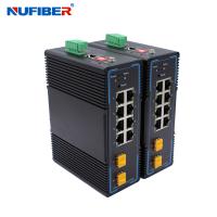 China Industrial Ethernet Managed Switch 8x10 / 100 / 1000base-T 2x1000base-X SFP+ for sale