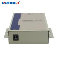 China NUFIBER Single Mode Duplex 1310nm 20KM SC RS232 To Fiber Converter for sale