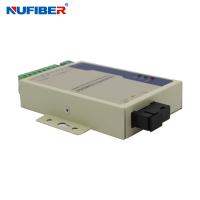 China SM 1310nm 1550nm SC 20KM RS485 RS422 RS232 To Fiber Converter Serial to Fiber Converter for sale