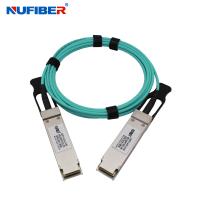 China AOC 40G QSFP 20M QDR HP Fiber Cables Compatible Juniper Mellanox ARISTA for sale