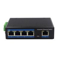 China NUFIBER Industrial 10 100M 5 UTP Port Network Ethernet Switch 24V Unmanaged Industrial Switch for sale