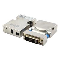 China 1core LC 2km Dvi Fiber Extender , Mini Dvi Fiber Optical Transceiver for sale