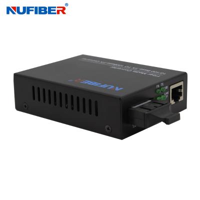China Duplex Multimode 1310nm 2KM SC Fiber Media Converter for sale