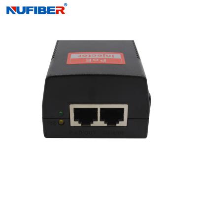 China Single Port POE Injector / Adapter / Extender 30w 60w 90w Customized Data POE Powered Switch for sale