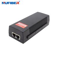 China Single Port POE Injector / Adapter / Extender 30w 60w 90w Customized Data POE Powered Switch for sale