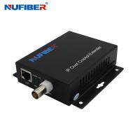China RJ45 UTP To BNC IP EOC Extender With DC12V Power Supply Ethernet over Coaxial Extender for sale