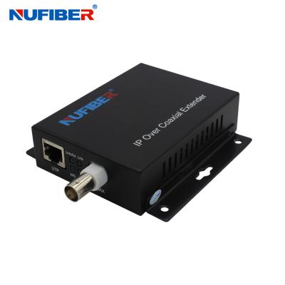 China RJ45 UTP To BNC IP EOC Extender With DC12V Power Supply Ethernet over Coaxial Extender for sale
