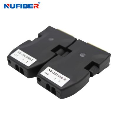 China 2 core Fiber LC To DVI Optical Extender For 4K Video Transmission Receiver DVI to Fiber Extender for sale